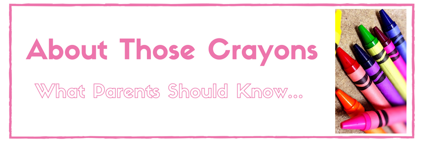Why not to buy jumbo crayons for your child...what parents should know