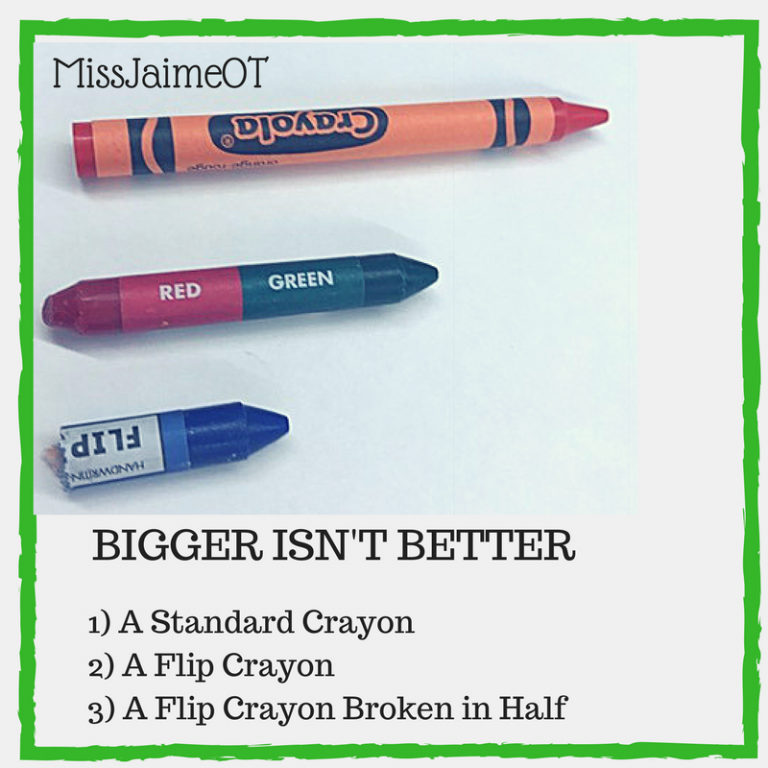 Change your child's grasp with these magical crayons
