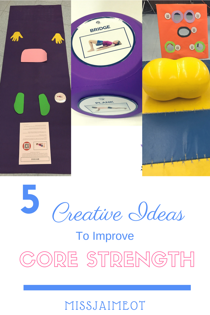 Five Creative Core Strength Activities Using the Core Strength Handbook