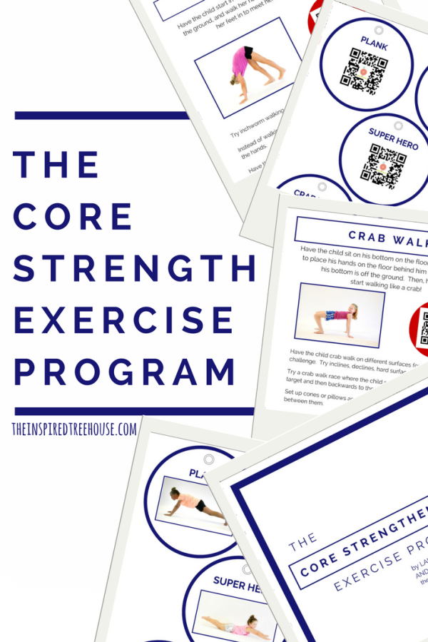 Five Creative Core Strength Activities Using the Core Strength Handbook